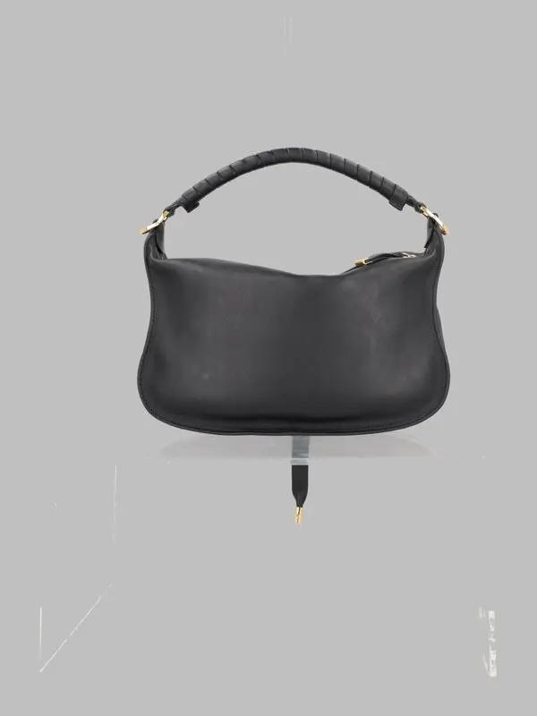 Chloé Raffia Tote Bag - Black