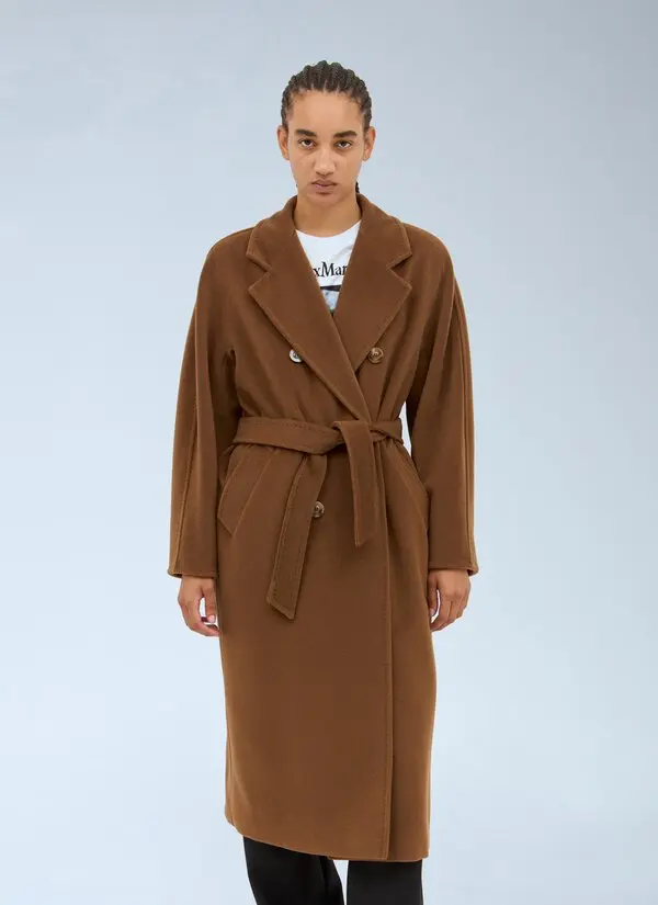 Max Mara Madame 101801 Icon Coat - Brown