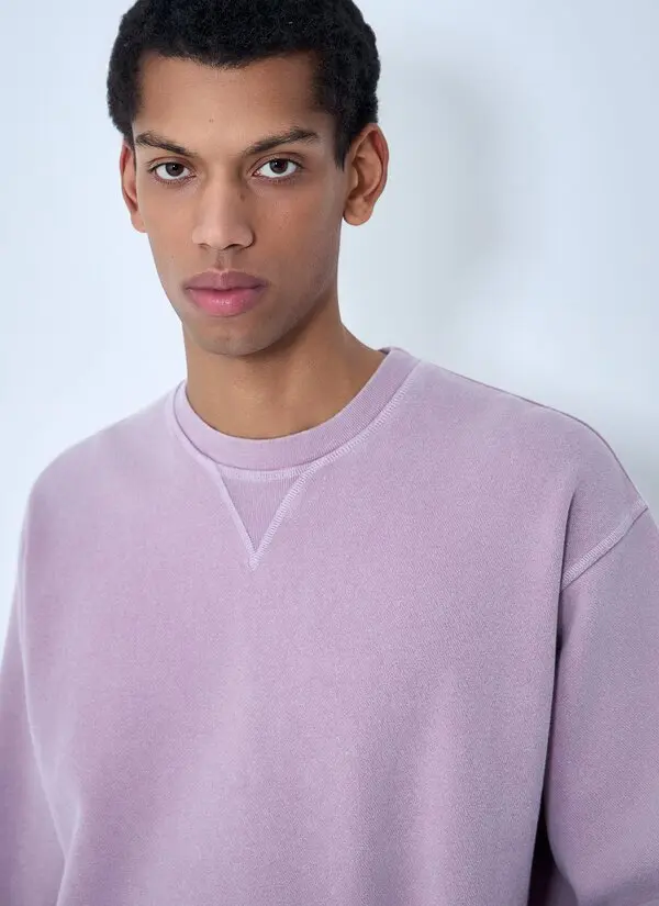 Our Legacy Ribbed Cotton Crewneck Sweatshirt