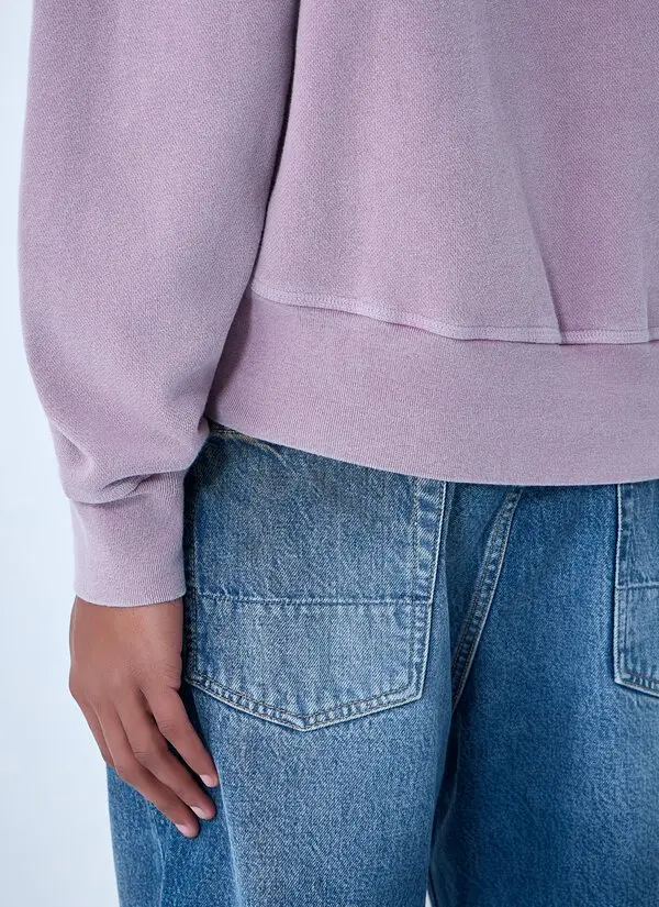 Our Legacy Ribbed Cotton Crewneck Sweatshirt