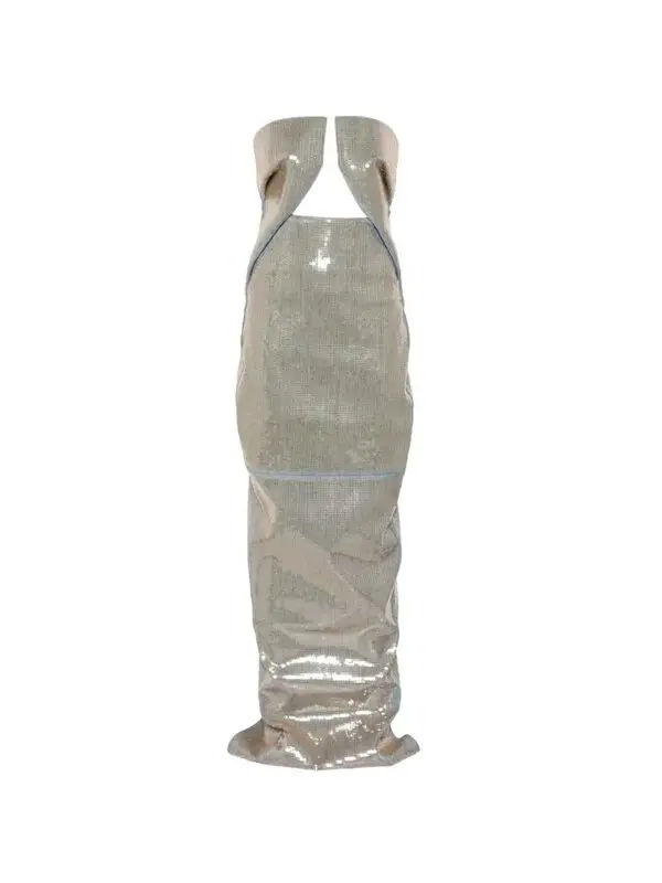 Rick Owens Long Sequin Dress - Blue