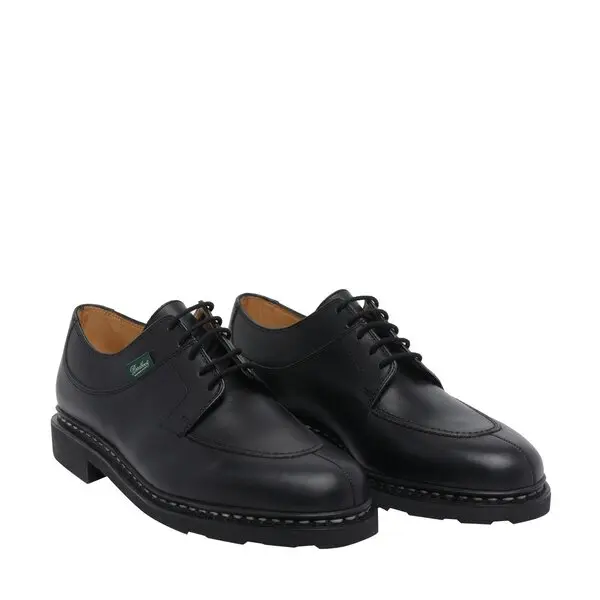 Paraboot Avignon Lace-up Leather Shoes - Black