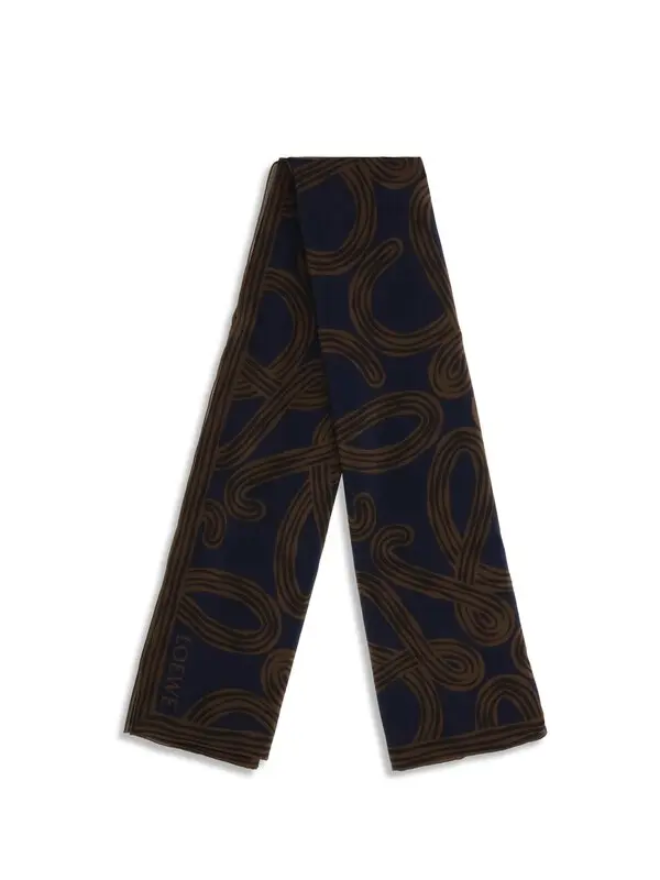 Loewe Silk Scarf X Paula’s Ibiza - Brown