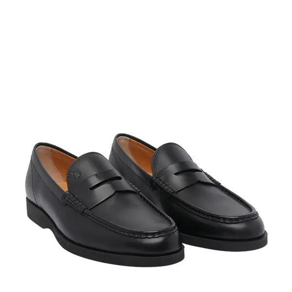 TOD'S Leather Slip-on Loafers