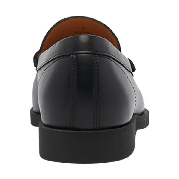 TOD'S Leather Slip-on Loafers - Black