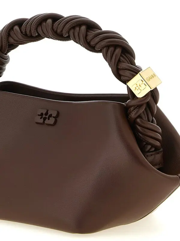GANNI Bou' Mini Handbag - Brown
