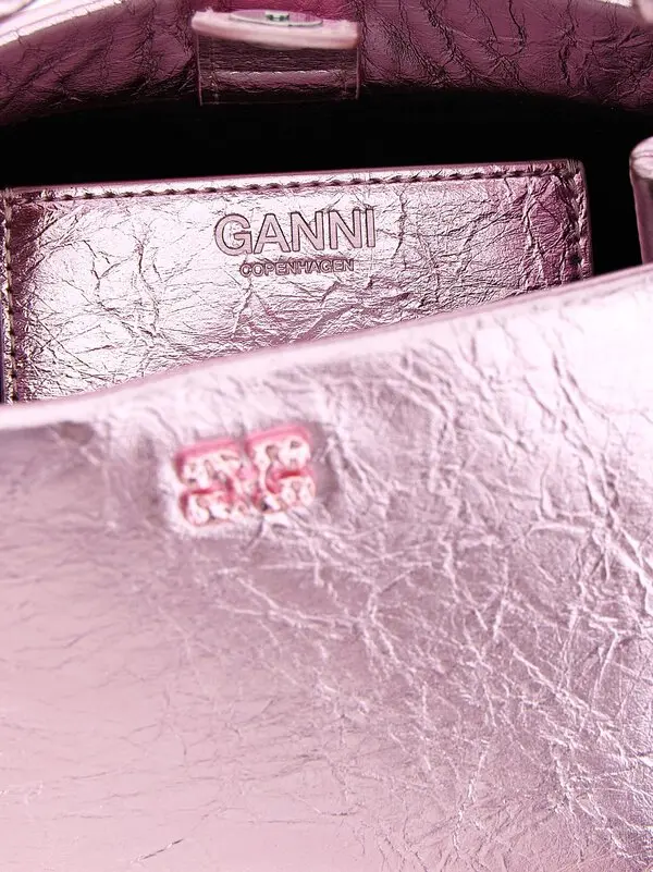 GANNI Bou' Mini Handbag - Pink