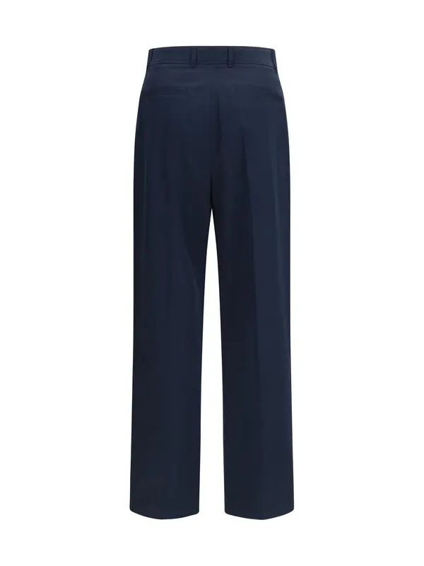 Valentino Garavani Straight Leg Tailored Trousers - Blue