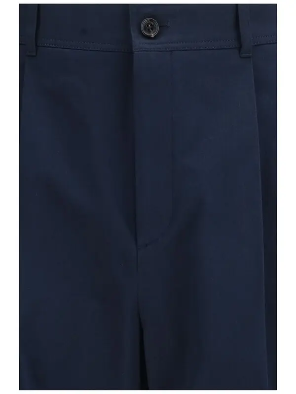 Valentino Garavani Straight Leg Tailored Trousers - Blue