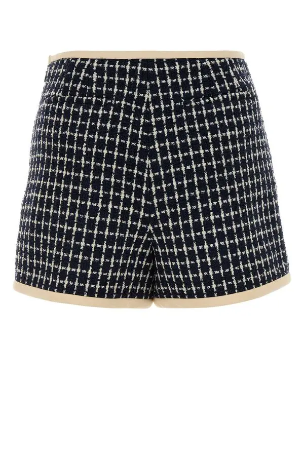 Valentino Garavani Embroidered Tweed Shorts