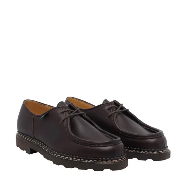 Paraboot Michael Lace-up Leather Shoes - Brown