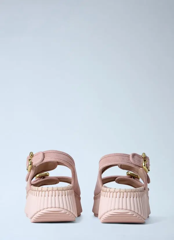 Chloé Nama Platform Sandal - Pink