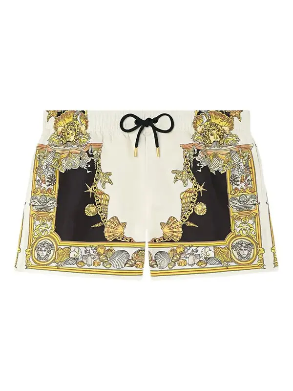 Versace Coral Theatre Swimsuit - Multicolor