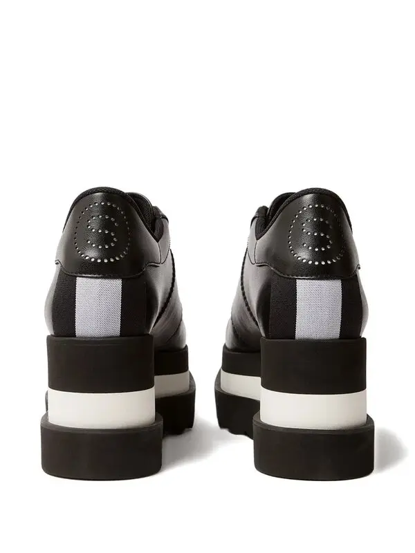 Stella McCartney Sneak-elyse Platform Sneakers - Black