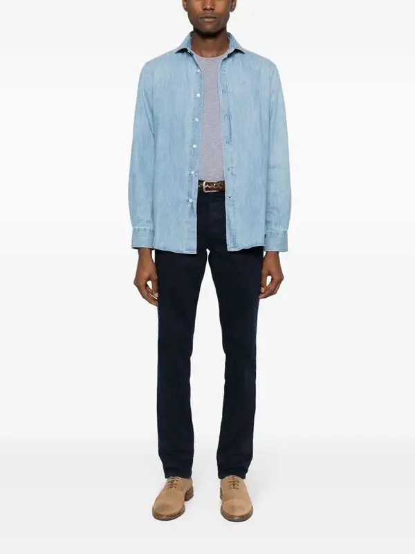 Brunello Cucinelli Denim Shirt - Blue