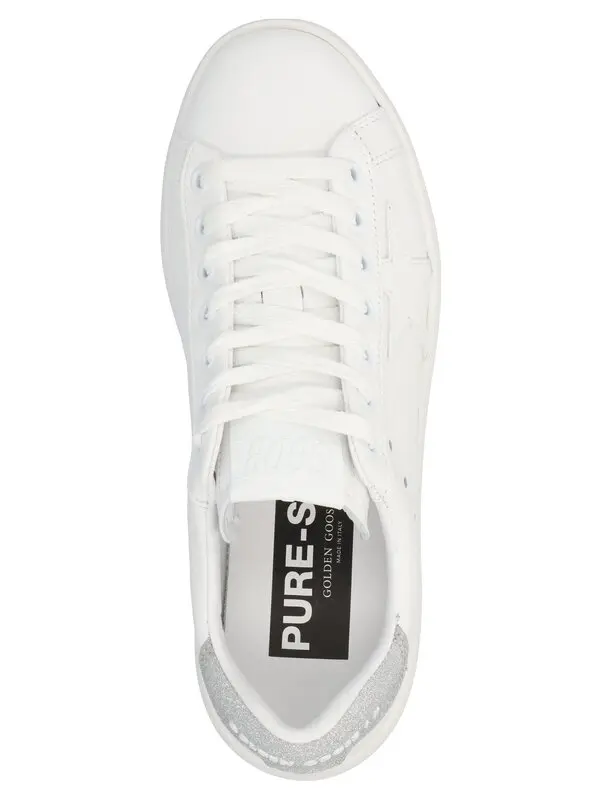 GOLDEN GOOSE Pure Star Sneakers - Silver