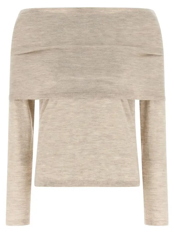 Max Mara Mxmfaretra" Cashmere Sweater - Cream