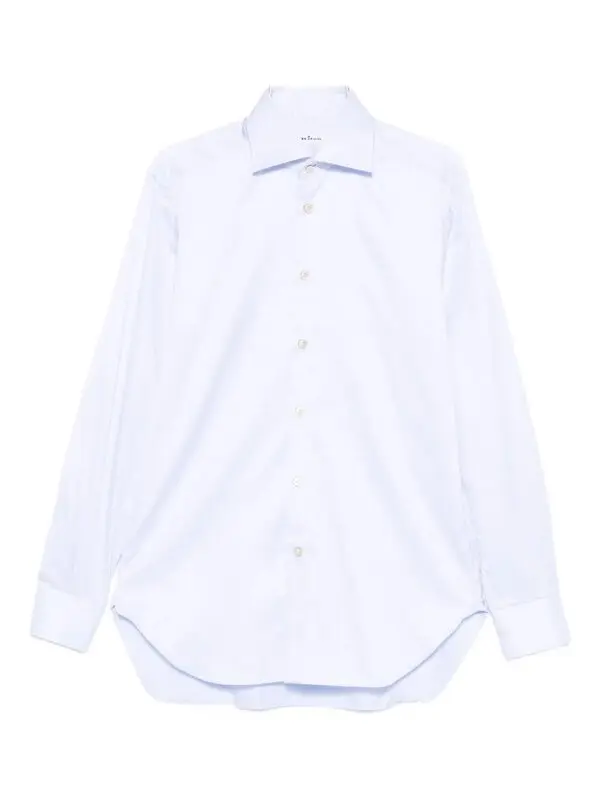 Kiton Cotton Shirt - Blue