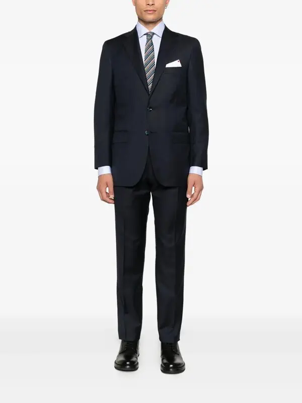 Kiton Cotton Shirt - Blue
