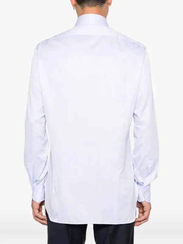 Kiton Cotton Shirt - Blue
