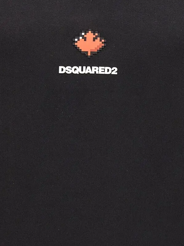 Dsquared2 Herca" Cotton Hoodie With Printed Logo