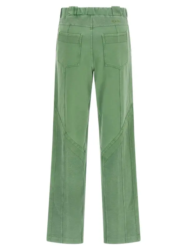 Attico Light American Fleece Front Split Pants