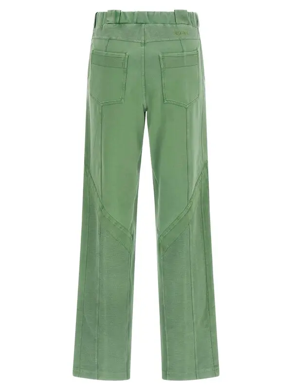 Attico Light American Fleece Front Split Pants
