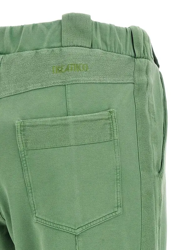 Attico Light American Fleece Front Split Pants