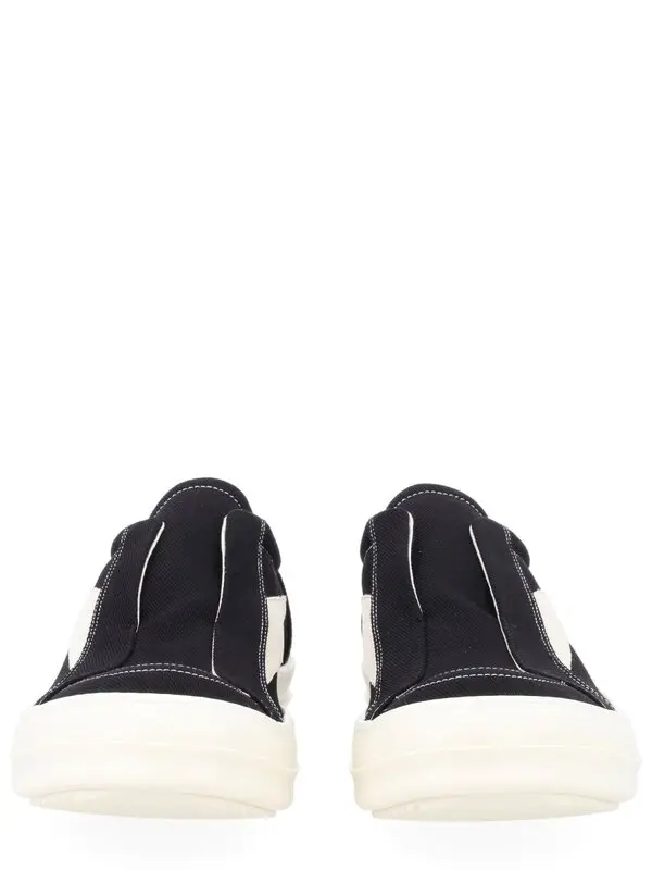 Rick Owens Laceless Vintage Sneakers - Black