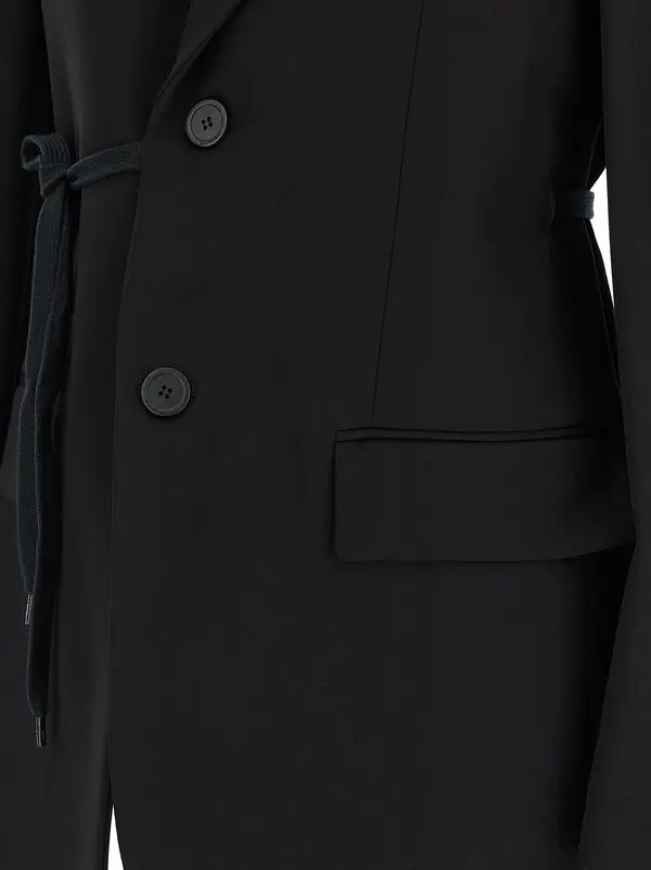 Balenciaga Wrap Tailored Single-breasted Blazer