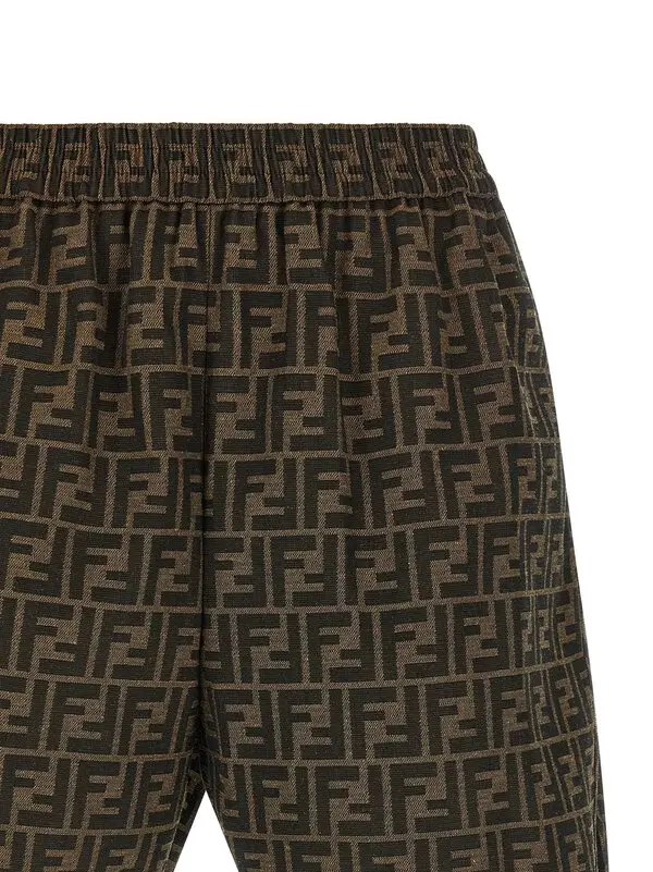 Fendi Ff Jacquard Shorts