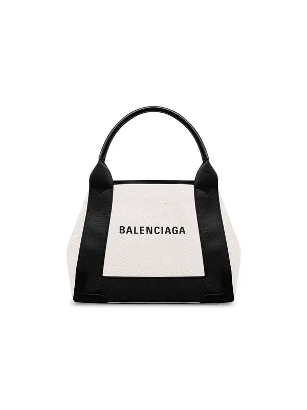 Balenciaga Canvas And Leather Cabas Xs Bag - Multicolor