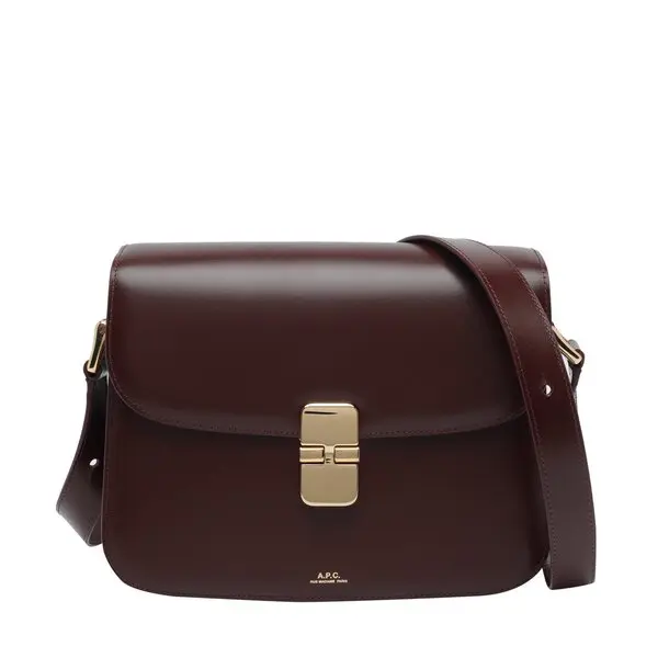 A.p.c. Grace Crossbody Bag - Brown