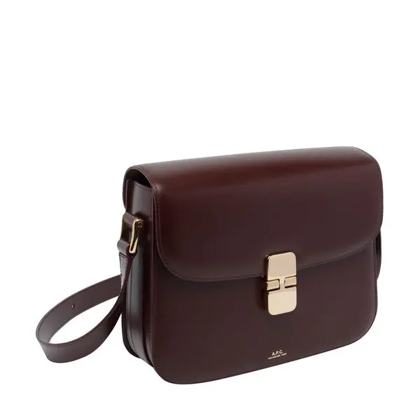 A.p.c. Grace Crossbody Bag - Brown