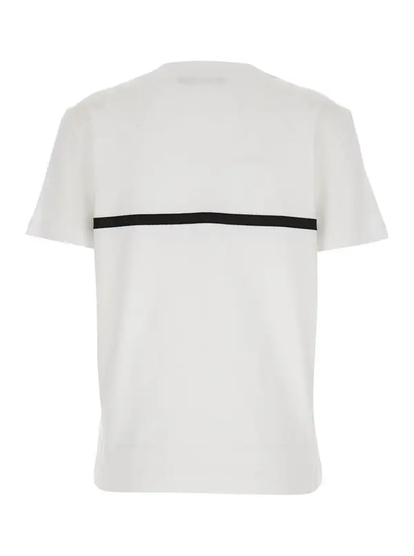 Dolce & Gabbana Cotton Crewneck T-shirt With Logo Print