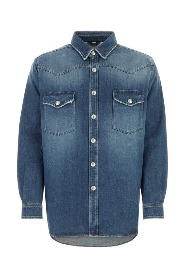Burberry Denim Shirt - Blue