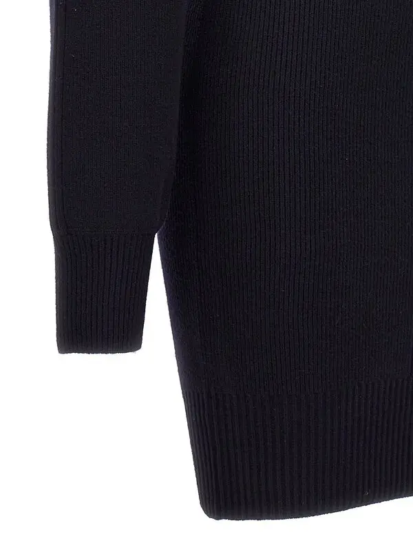Stella McCartney High Neck Long Sleeve Knit Dress