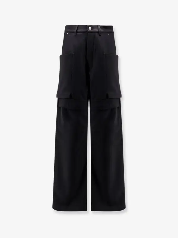 Rick Owens Stefan Cargo Virgin Wool Trousers - Multicolor