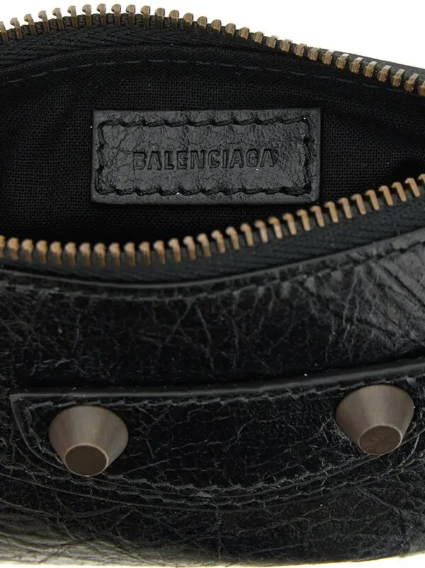 Balenciaga Le City" Lambskin Clutch