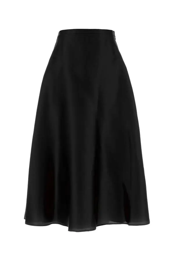 Alberta Ferretti Silk Skirt