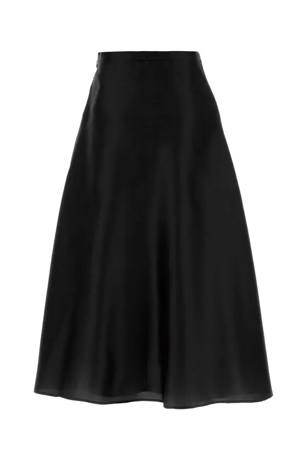 Alberta Ferretti Silk Skirt