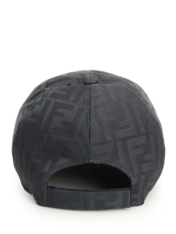 Fendi Ff Monogrammed Baseball Cap