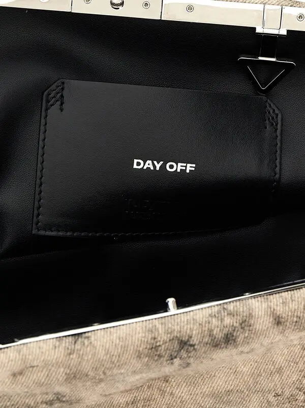 Attico Day Off Clutch - Gray