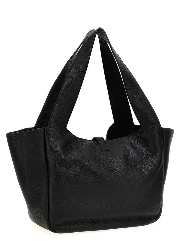Saint Laurent Le 5 À 7 Bea Shopping Bag - Black