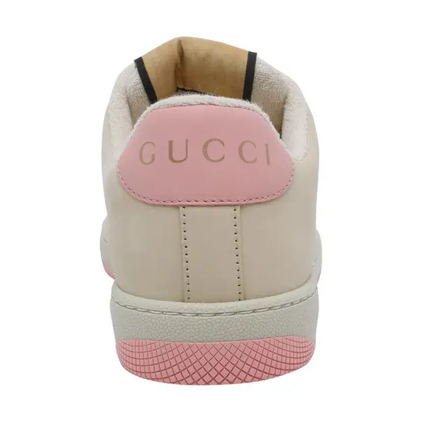 Gucci Crystal Embellished Fabric And Leather Lace-up Sneakers - Multicolor
