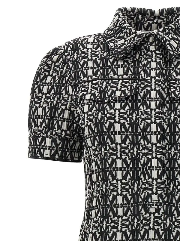 Max Mara Cesy Jacquard Logo Dress