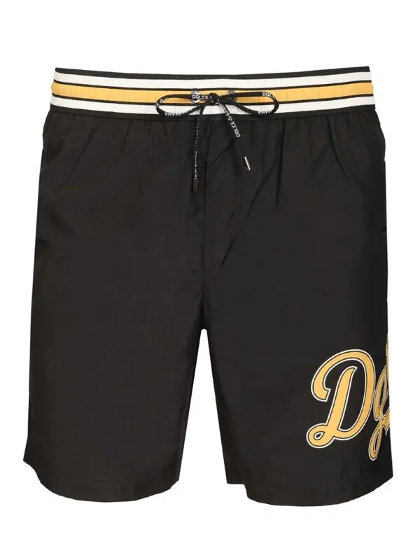 Dolce & Gabbana Beach Boxers - Black