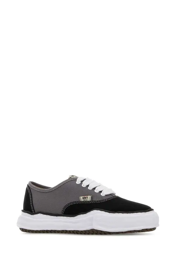 Mihara Yasuhiro Two-tone Canvas Sneakers - Multicolor