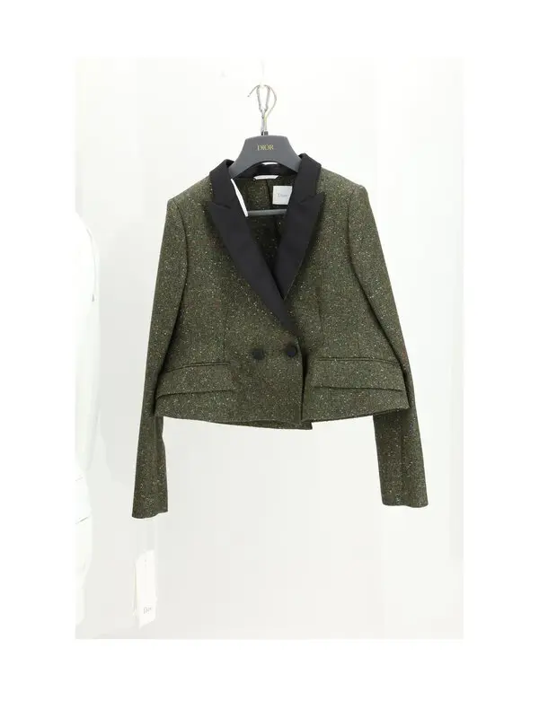 Dior Tweed Jacket - Green