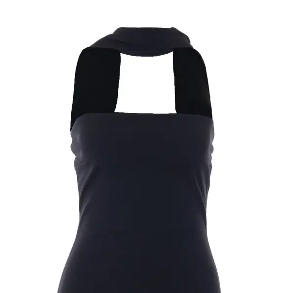 Solace London Martine Midaxi Dress - Black